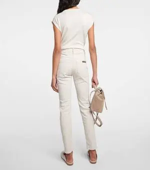 Brunello Cucinelli Mid-rise Slim Jeans