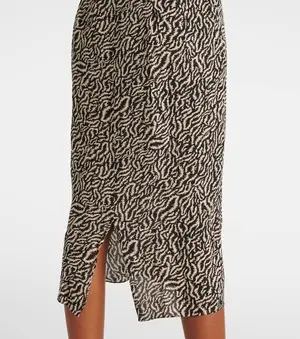 MARANT ETOILE Epolia Printed Midi Dress