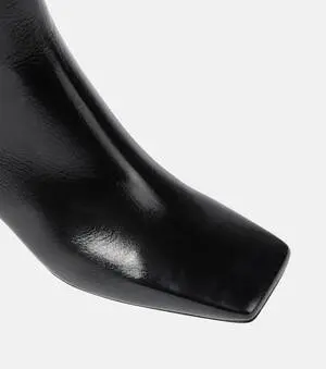GIANVITO ROSSI Freeda Leather Ankle Boots