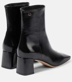 GIANVITO ROSSI Freeda Leather Ankle Boots