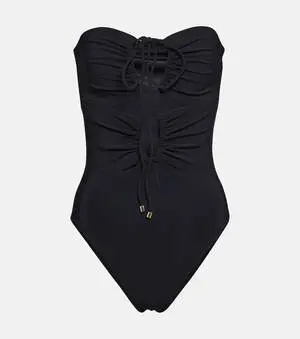 KARLA COLLETTO Basics Halterneck One-piece Swimsuit - Black