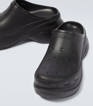 Balenciaga X Crocs Platform Slides