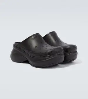 Balenciaga X Crocs Platform Slides
