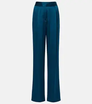 THE SEI Silk Wide-leg Pants