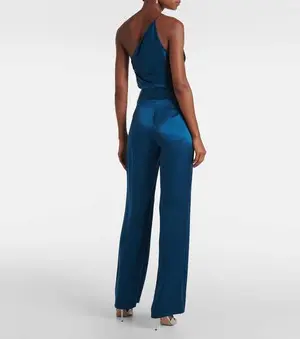 THE SEI Silk Wide-leg Pants