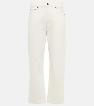THE ROW Lesley Mid-rise Straight Jeans