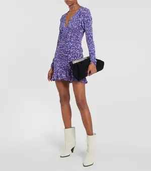 Isabel Marant Étoile Suede Ankle Boots - White