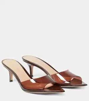 Gianvito Rossi Mid Heel Mules Clogs For Women