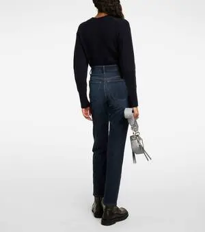 RE/DONE 70s High-rise Straight Leg Jeans