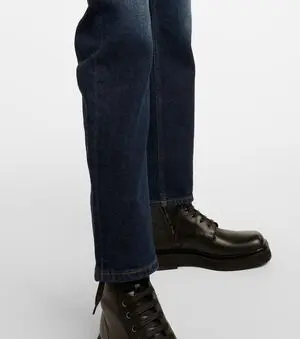 RE/DONE 70s High-rise Straight Leg Jeans