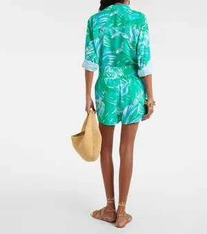Melissa Odabash Annie Floral Shorts - Multicoloured
