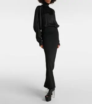 Rick Owens Coda Maxi Skirt - Black