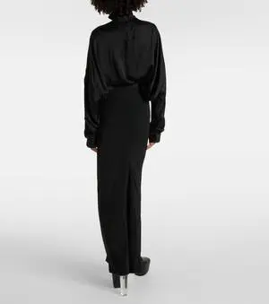 Rick Owens Coda Maxi Skirt - Black