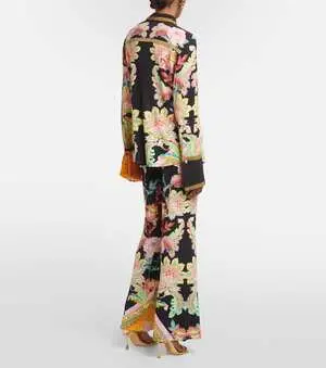 Camilla Floral Jersey Shirt
