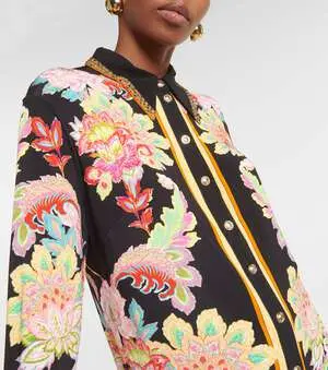 Camilla Floral Jersey Shirt