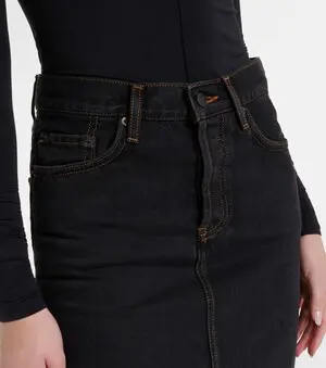 Wardrobe.NYC Denim Maxi Skirt