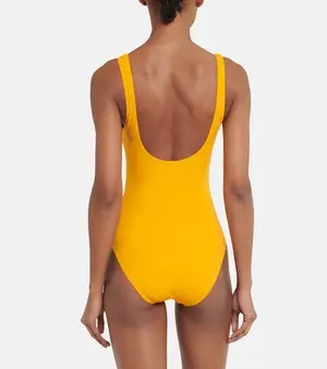 KARLA COLLETTO Ruched Underwire Swimsuit