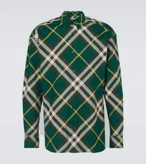 Burberry Check Cotton Shirt - Multicoloured