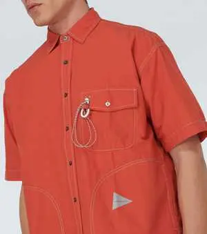 AND WANDER Cotton-blend Shirt