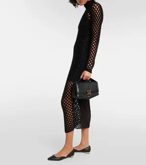 AQUAZZURA Maia Leather Ballet Flats