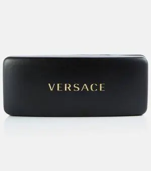 Versace Embellished Round Sunglasses - Pink