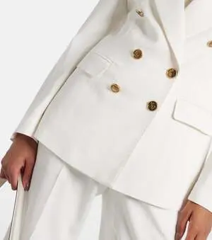 Etro Double-breasted Blazer - White