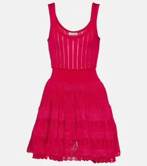 Alaïa Crinoline Mini Dress - Pink