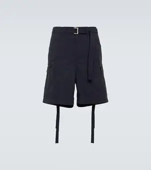 Sacai Taffeta Bermuda Shorts