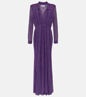 SELF-PORTRAIT Embellished Maxi Dress