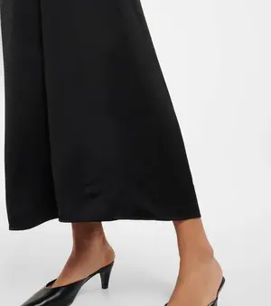 TOTEME Silk Maxi Dress - Black