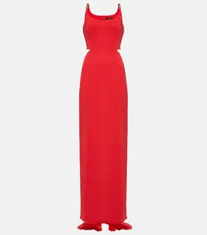 Versace Layered Evening Dresses