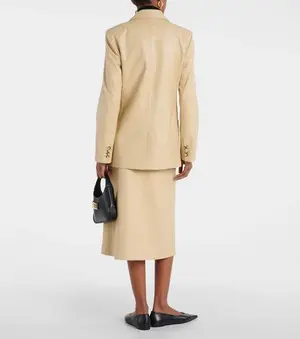 JOSEPH Jacques Leather Blazer