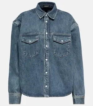 Wardrobe.NYC Oversized Denim Trucker Jacket