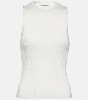 Vince Ribbed Knit Tank Top