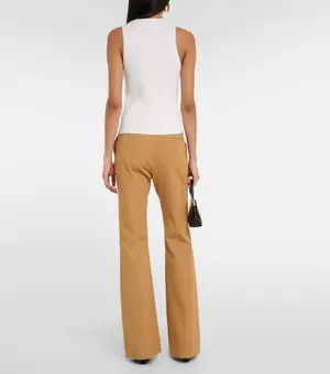 Vince Ribbed Knit Tank Top