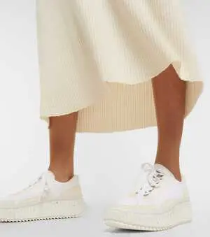 Chloé Lace-up Sneakers