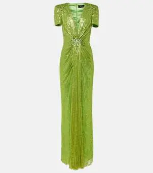 Jenny Packham Momoka Sequined Gown
