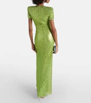 Jenny Packham Momoka Sequined Gown