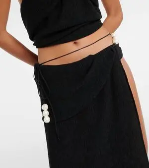 Magda Butrym Embellished Maxi Skirt