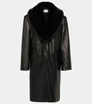 Magda Butrym Leather Coats For Women
