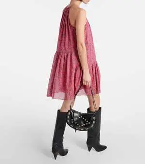 MARANT ETOILE Kayne Printed Cotton Minidress