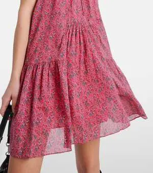 MARANT ETOILE Kayne Printed Cotton Minidress