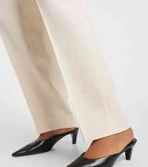 TOTEME Pleated Straight Trousers