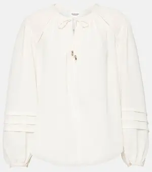 MARANT ETOILE Lamaya Crepe Blouse