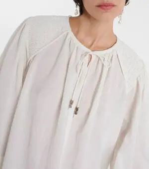 MARANT ETOILE Lamaya Crepe Blouse