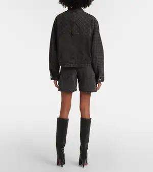 Isabel Marant Celiany Quilted Denim Jacket
