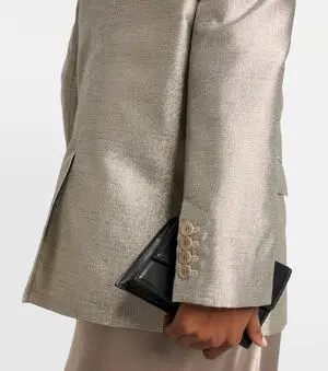 JOSEPH Chapone Metallic Oversized Blazer