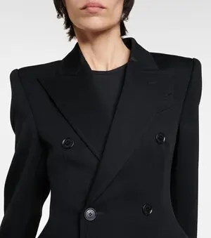 Balenciaga Hourglass Wool Blazer