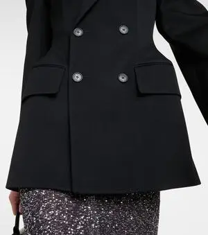 Balenciaga Hourglass Wool Blazer