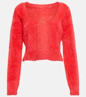 Jacquemus La Maille Neve Manches Longues Cardigan